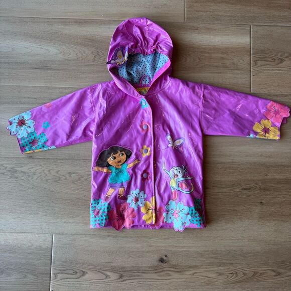 Nickelodeon | Jackets & Coats | Nickelodeon Dora The Explorer Pink ...